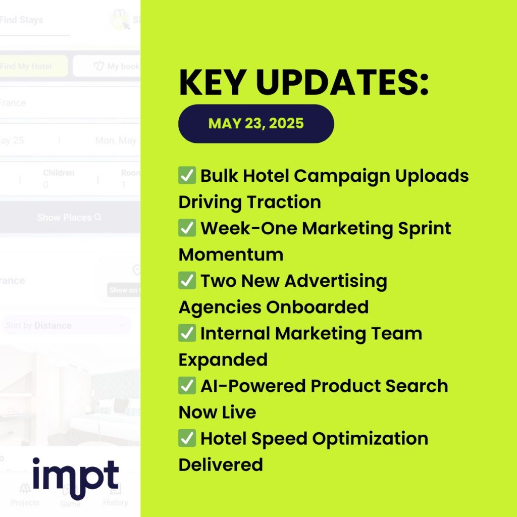 🚀 Aggiornamento settimanale IMPT - 23 maggio 2025 🚀 - IMPT: Affare, Acquista e Salva il Pianeta