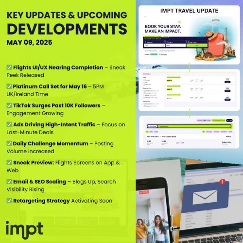 🚀 IMPT-Wochenupdate – 9. Mai 2025 🚀 - IMPT: Handeln, Shoppen & den Planeten retten